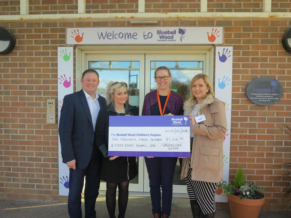 Supporting Bluebell Wood Children's Hospice - Greencore