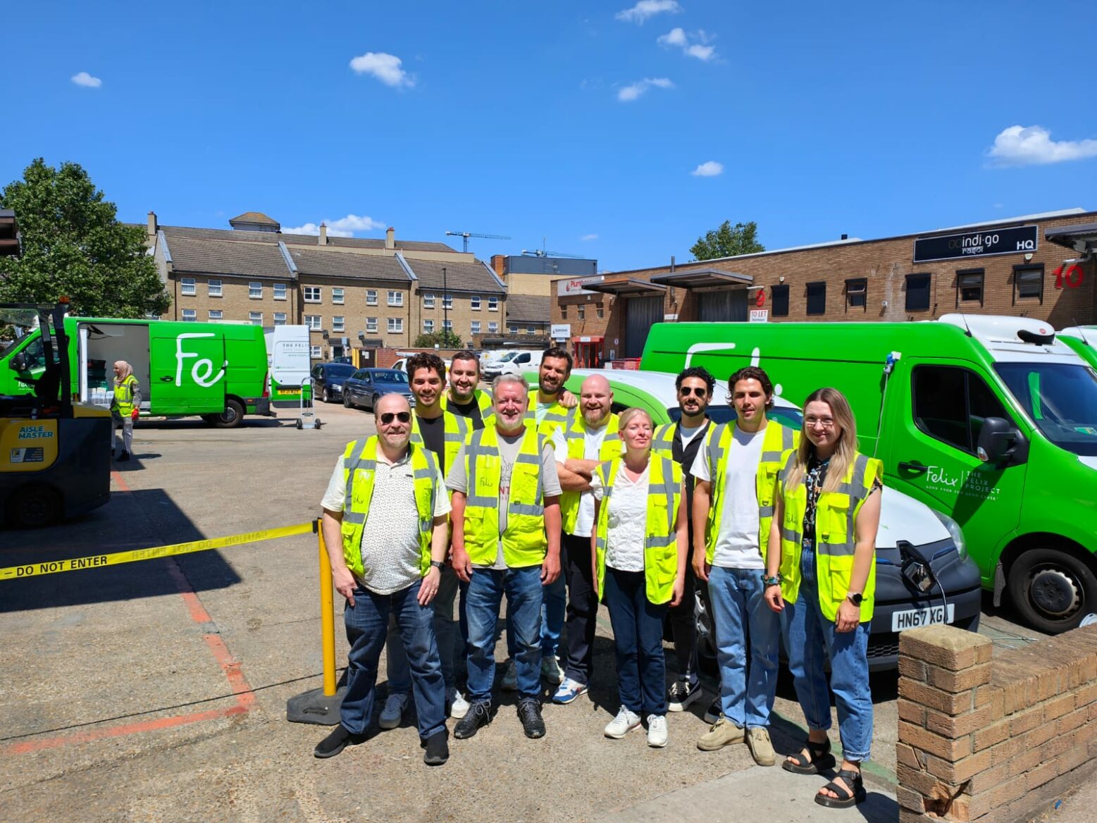 Greencore Bow community day with The Felix Project - Greencore