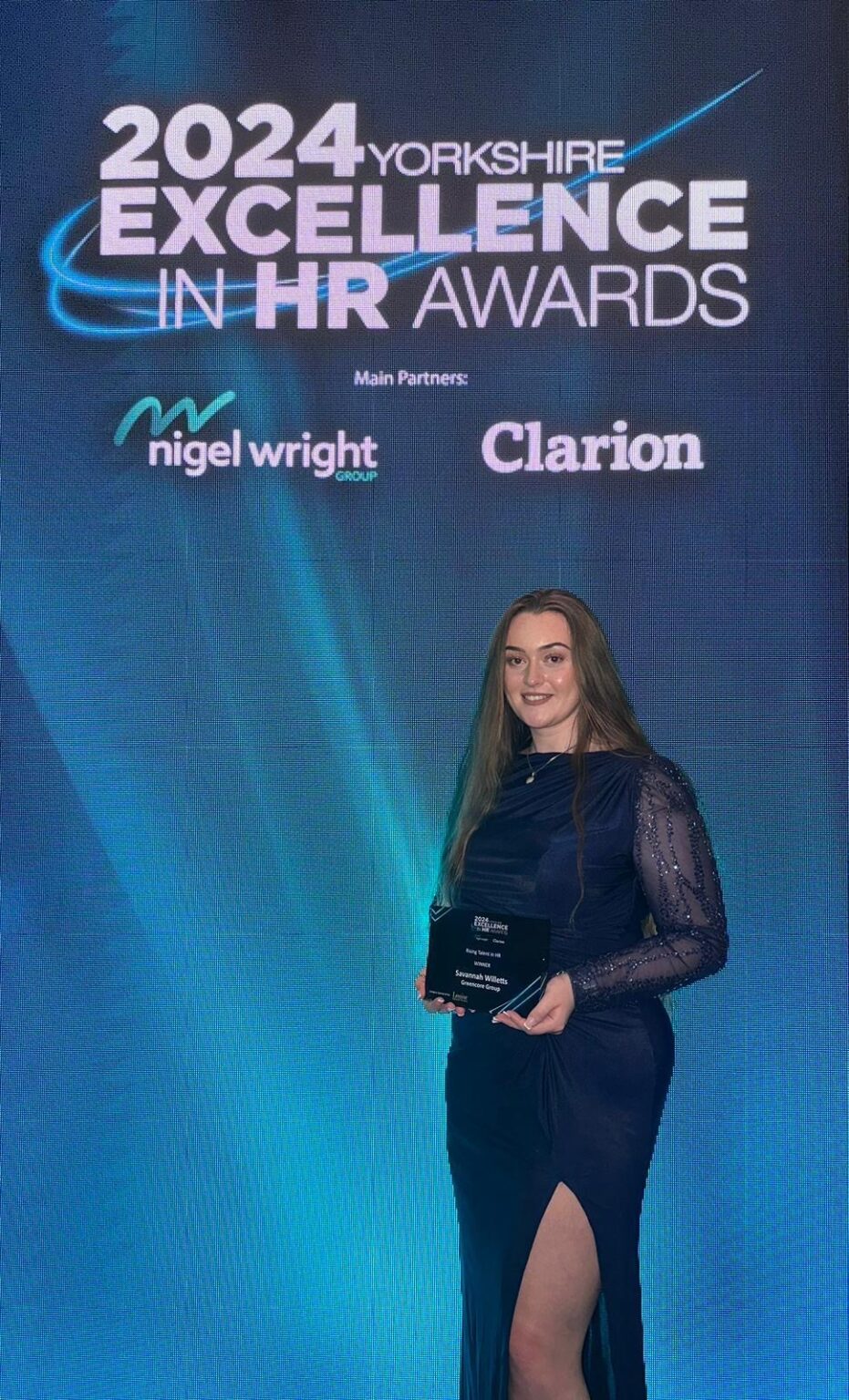 Greencore's Savannah Willetts recognised with Rising Talent in HR Award ...