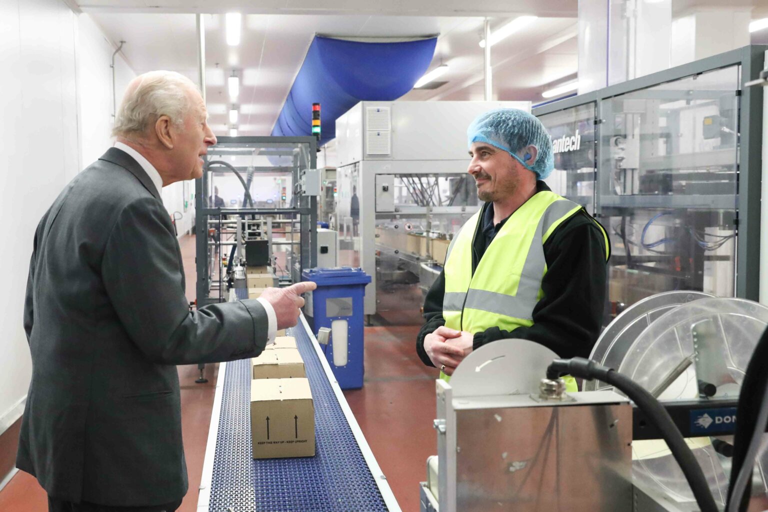 The King Sees Food Waste Innovation in Action During Visit to Greencore ...